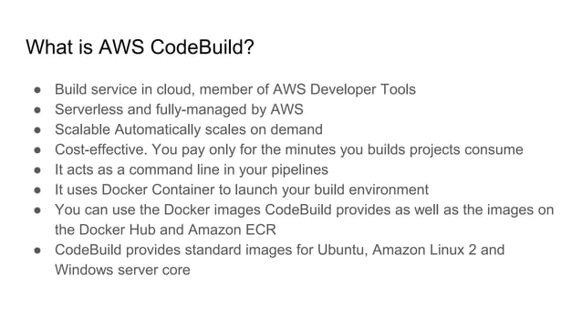 AWS CodeBuild presented by Techserverglobal | PPT