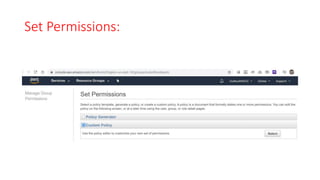 AWS CodeCommit – Securing the Repository and Branches | PPTX