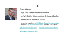 AWS CodeDeploy - basic intro | PPT