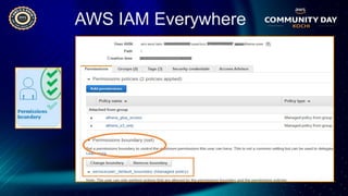 Aws community day kochi 2019 iam everywhere .pptx