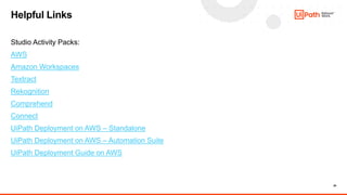 Technology Series: Modernize and transform user experience with UiPath and AWS in Public Sector ...