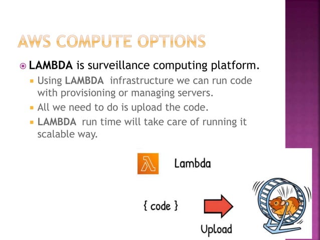 Aws compute options | PPTX