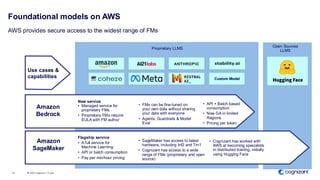 AWS Construction Event for Gen AI and Connected Data Lakes - Jun 2024 | PDF