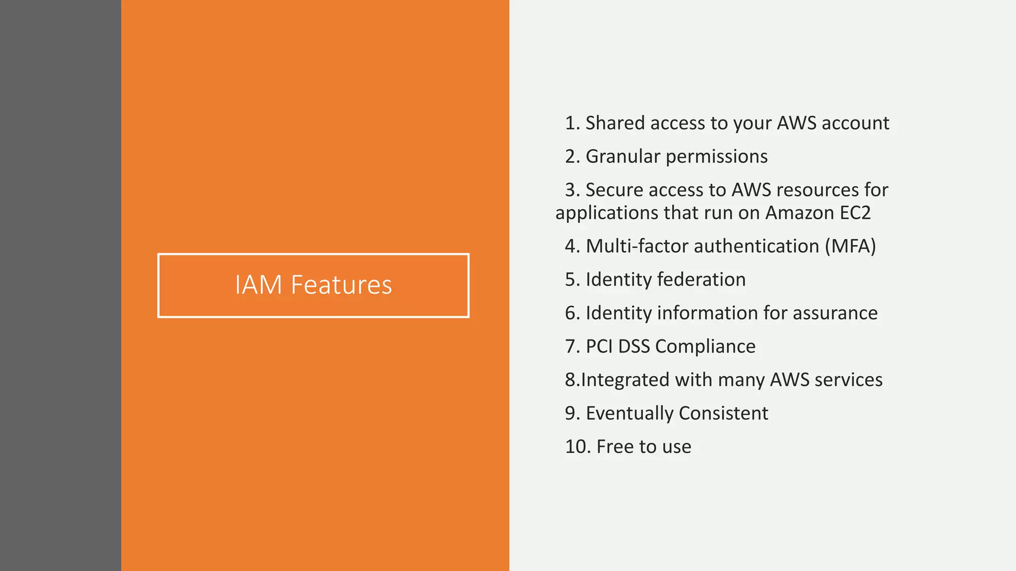 AWS core services | PPTX