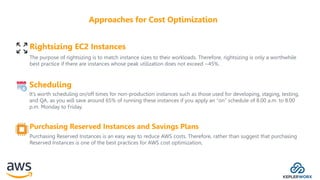AWS Cloud Cost Optimization Presentation.pptx | Cloud Computing | Internet