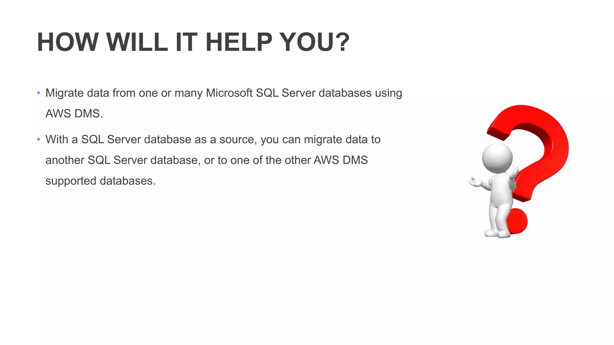 Aws Database Migration Service Now Supports Azure Sql Managed Instance As A Source Pptx