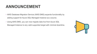 AWS Database Migration Service now supports Azure SQL Managed Instance ...