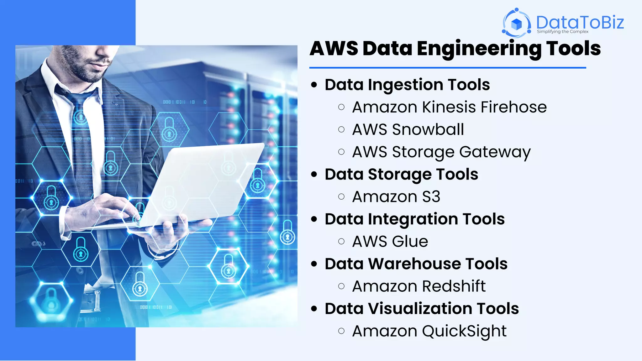 AWS Data Engineering Guide: Everything you need to know - By DataToBiz | PDF
