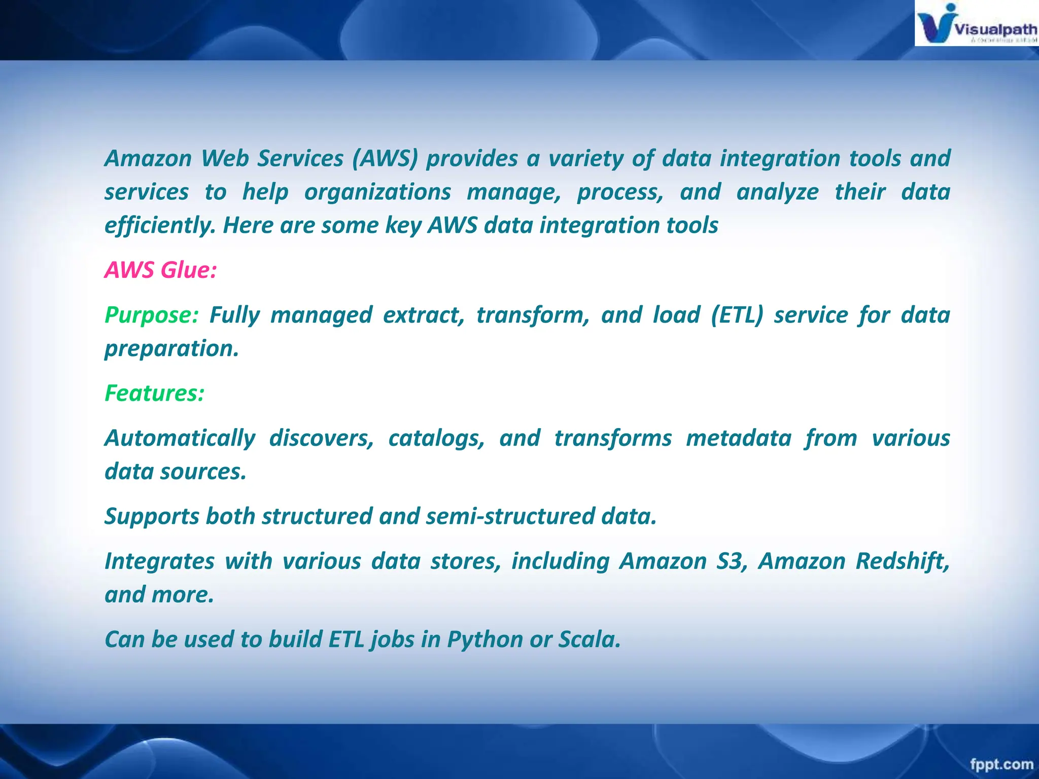 AWS Data Engineer Training | AWS Data Engineering Online Training | PPT