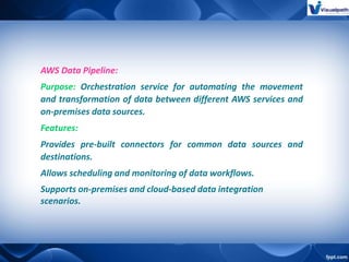 AWS Data Engineer Training | AWS Data Engineering Online Training | PPT