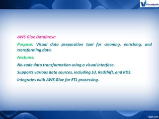 AWS Data Engineer Training | AWS Data Engineering Online Training | PPT