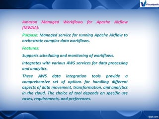 AWS Data Engineer Training | AWS Data Engineering Online Training | PPT