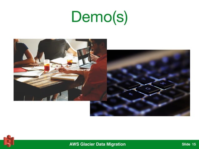 AWS Data Migration case study: from tapes to Glacier | PDF