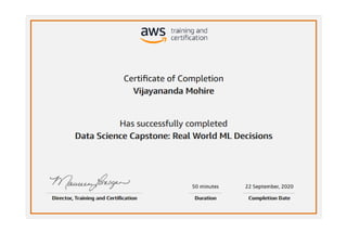 AWS data science capstone proj | PDF