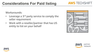 AWS Marketplace Enabling Digital Innovation (David Wright, AWS BD) :: AWS TechShift 2018 | PPT
