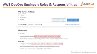 AWS DevOps Associate Certification | AWS DevOps Tutorial | PPT | Free Download