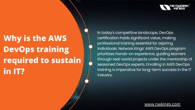 AWS DevOps Certification - Network Kings | PDF