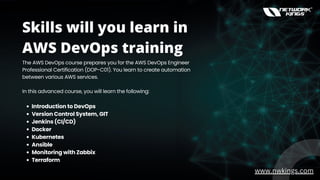 AWS DevOps Certification - Network Kings | PDF