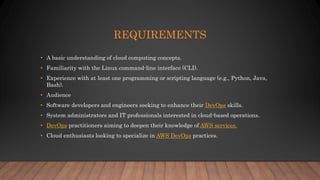 AWS DevOps Certification Training-wiculty | PPTX