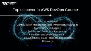 AWS DevOps Course | PPT