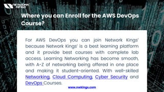 AWS DevOps Course | PPT