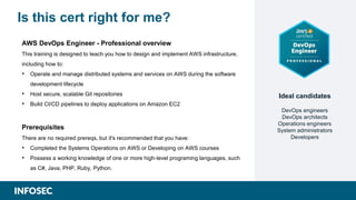 AWS Certified DevOps Engineer: What it is and how to get certified | PPT