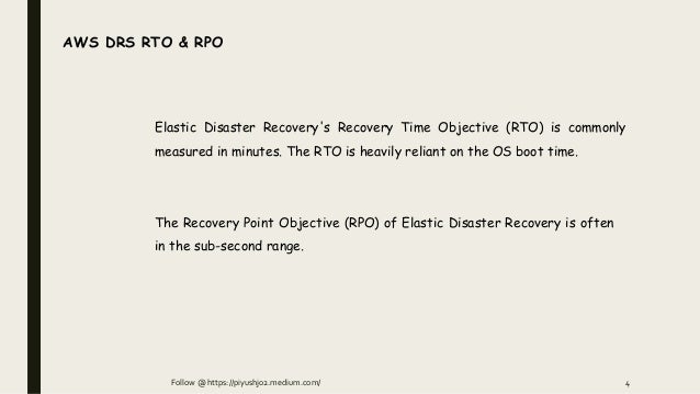 AWS Elastic Disaster Recovery | PPTX