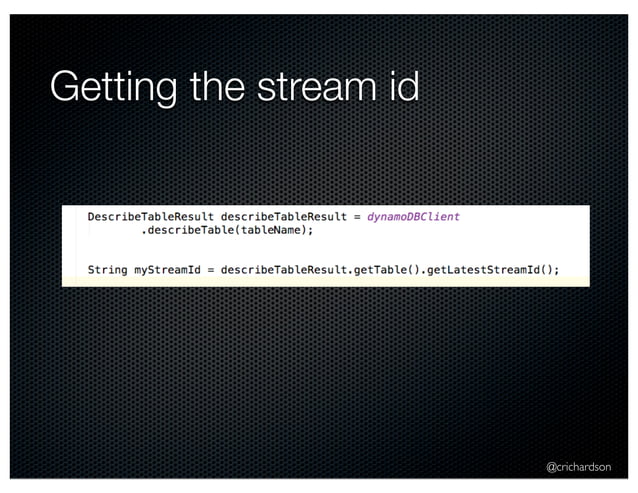 AWS DynamoDB Streams - A quick introduction | PDF