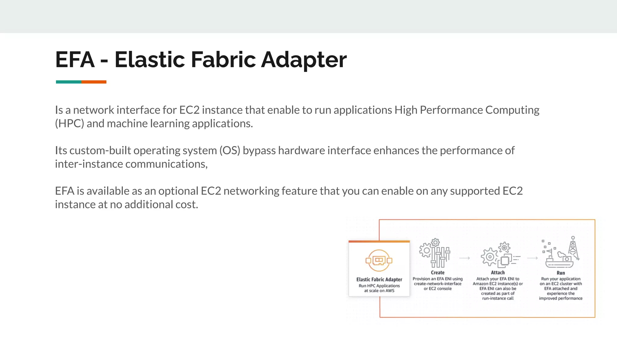 Aws EC2 ENI, ENA, EFA | PPT