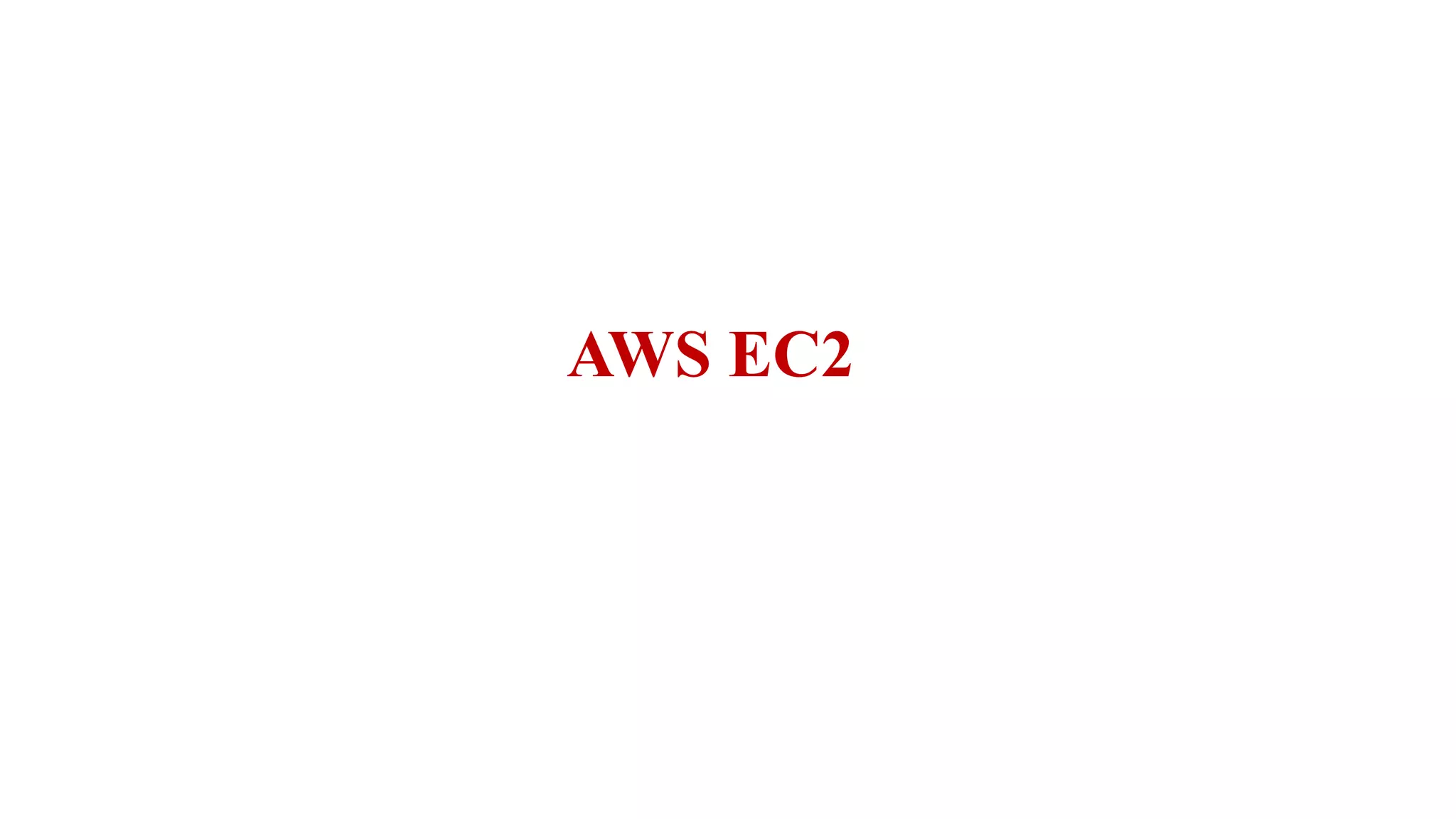 Aws ec2 setup | PPT