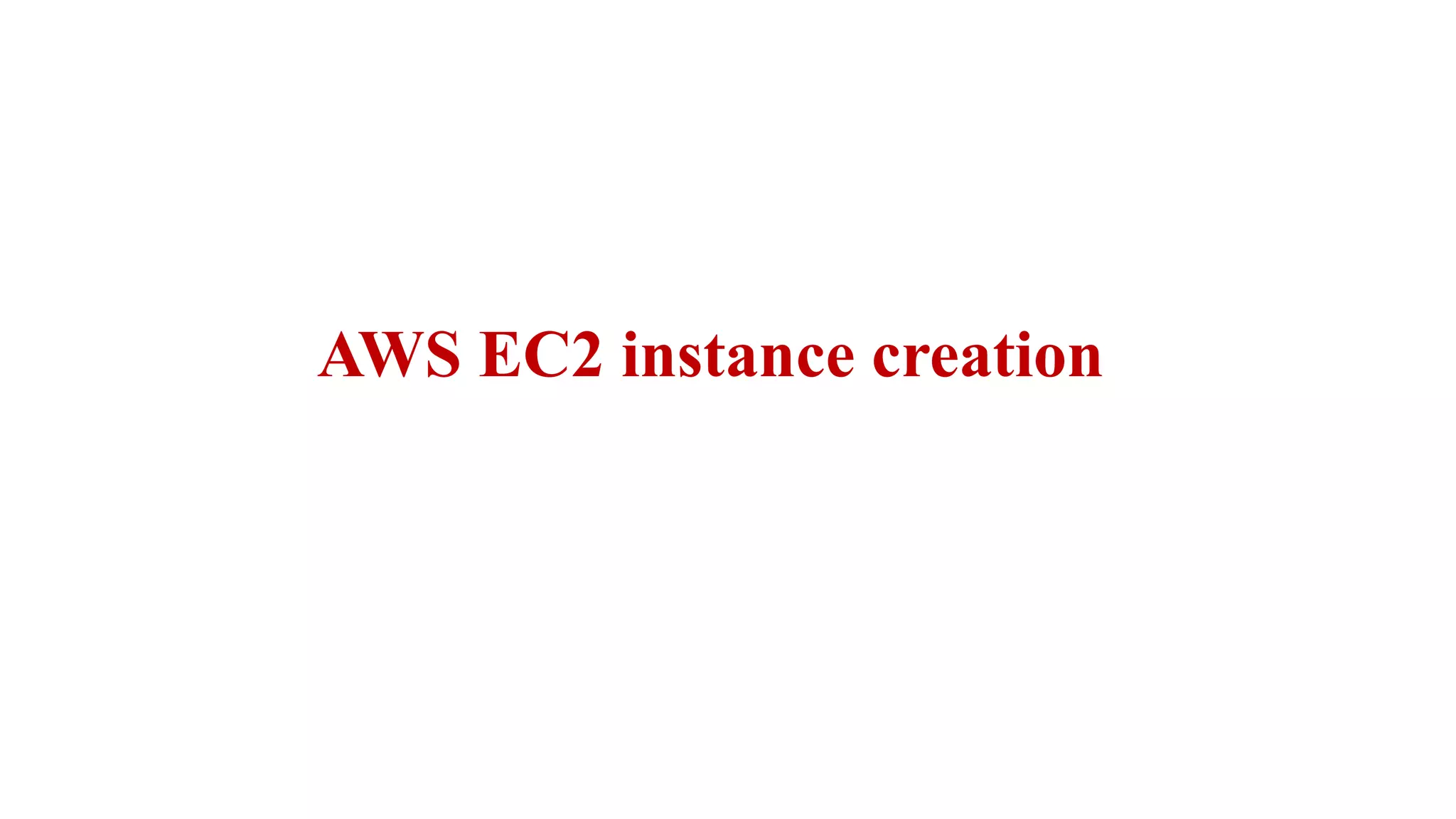 Aws ec2 setup | PPT