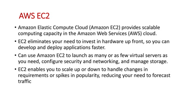 Aws ec2 setup | PPT