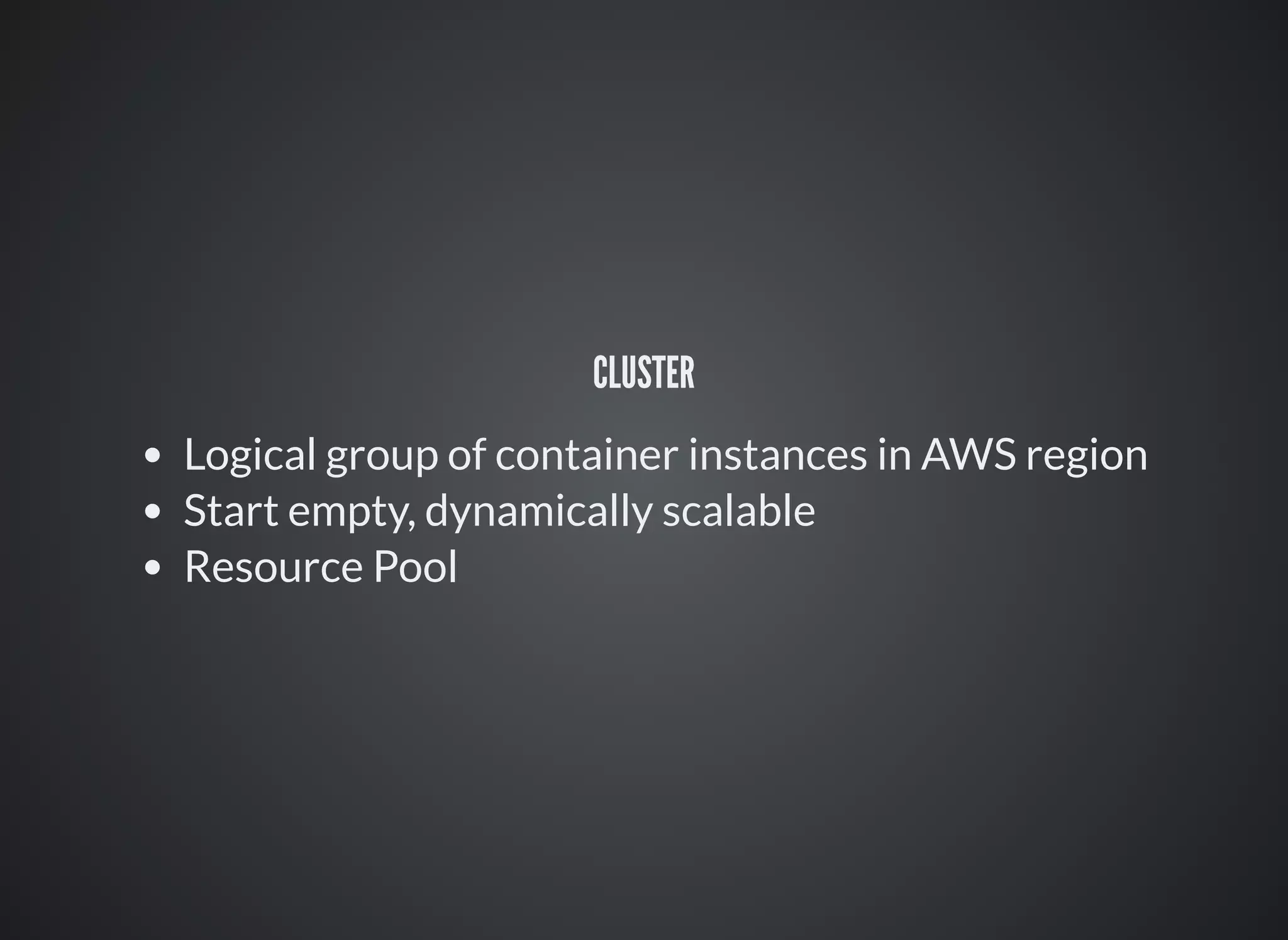 Amazon Web Services EC2 Container Service (ECS) | PPT