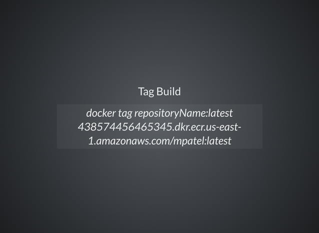 Amazon Web Services EC2 Container Service (ECS) | PPT