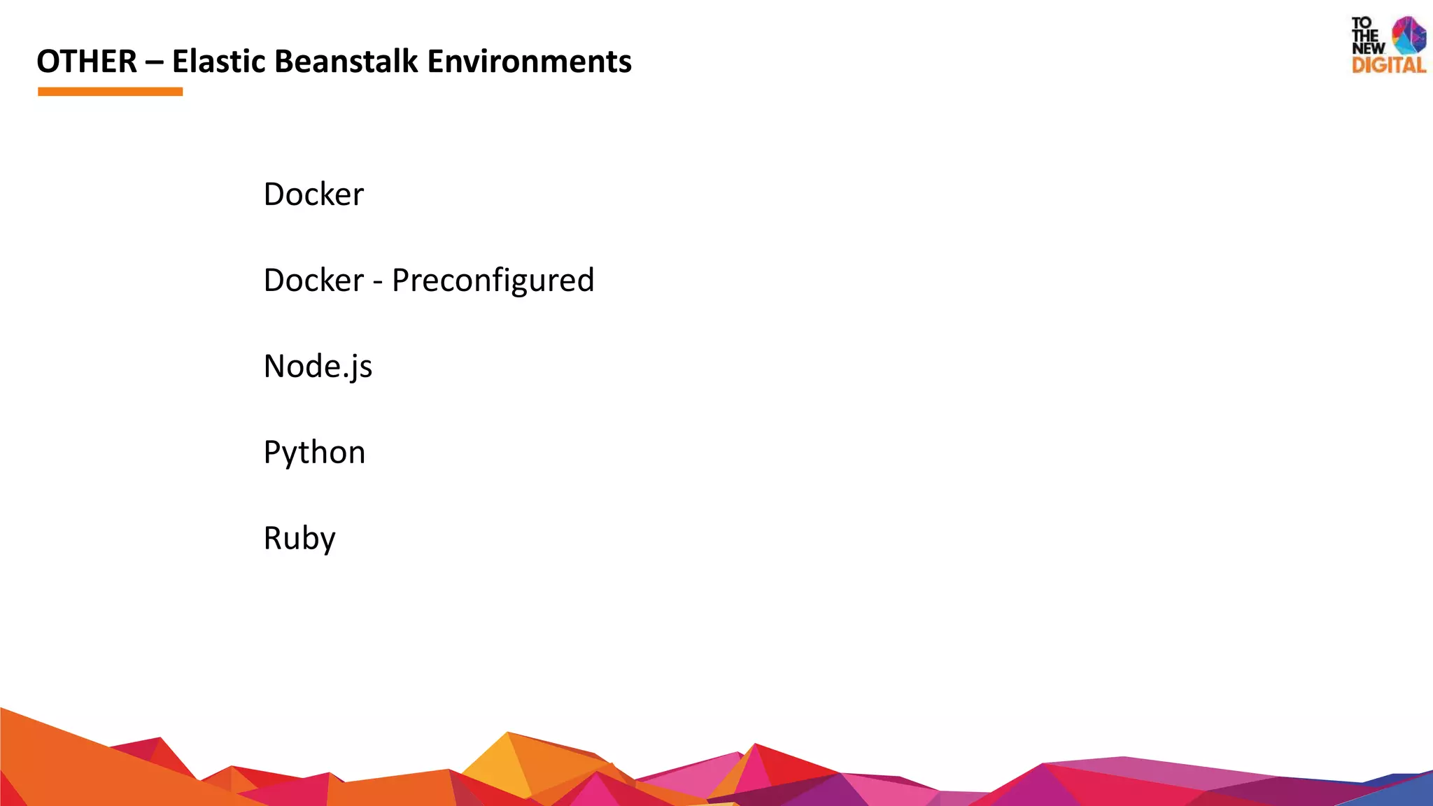 AWS Elastic Beanstalk | PPTX