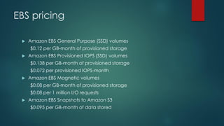 Aws Elastic Block Storage | PDF
