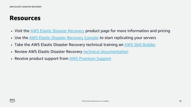 AWS Elastic Disaster Recovery (AWS DRS) First Call Deck.pptx