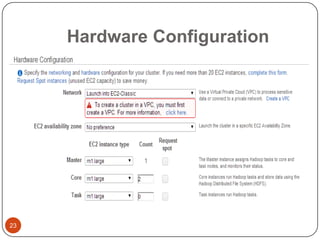 AWS EMR - Amazon Elastic Map Reduce | PPTX