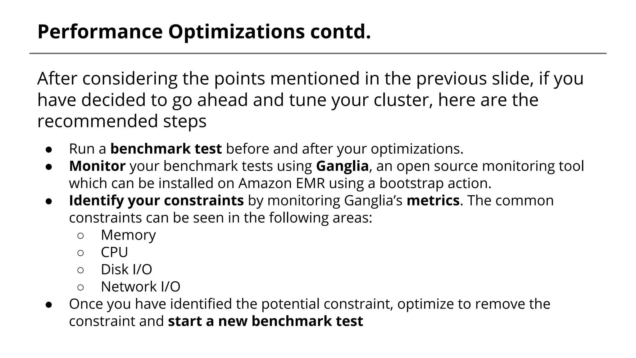 AWS EMR (Elastic Map Reduce) explained | PDF