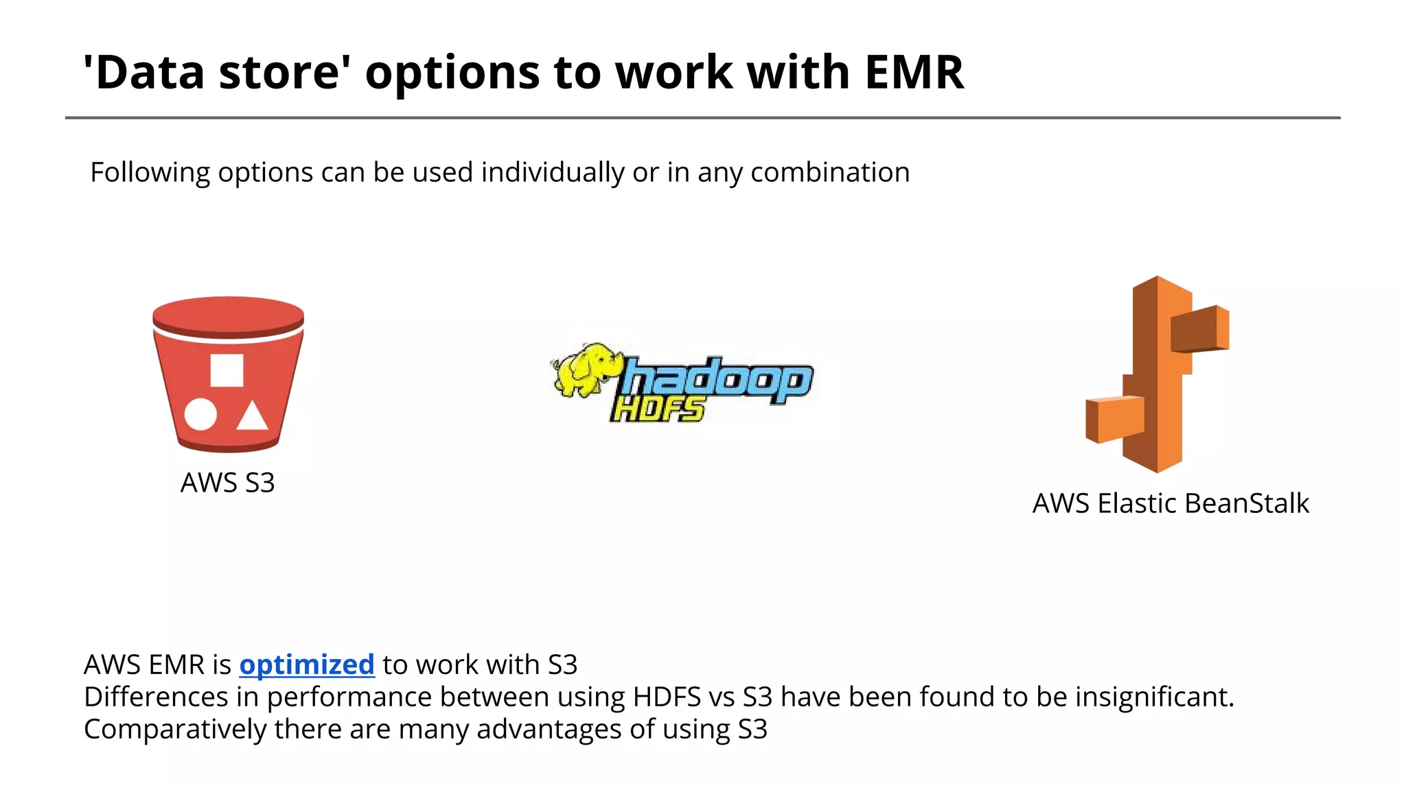 AWS EMR (Elastic Map Reduce) explained | PDF