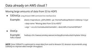 AWS EMR (Elastic Map Reduce) explained | PDF | Cloud Computing | Internet