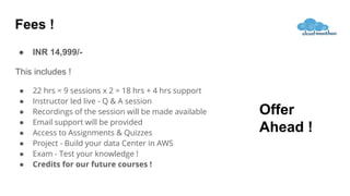 AWS Foundation Overview Course - Online | PPT