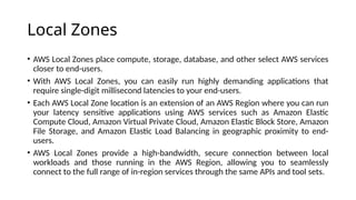 In-Depth Overview of AWS Global Infrastructure and Its Components | PPTX