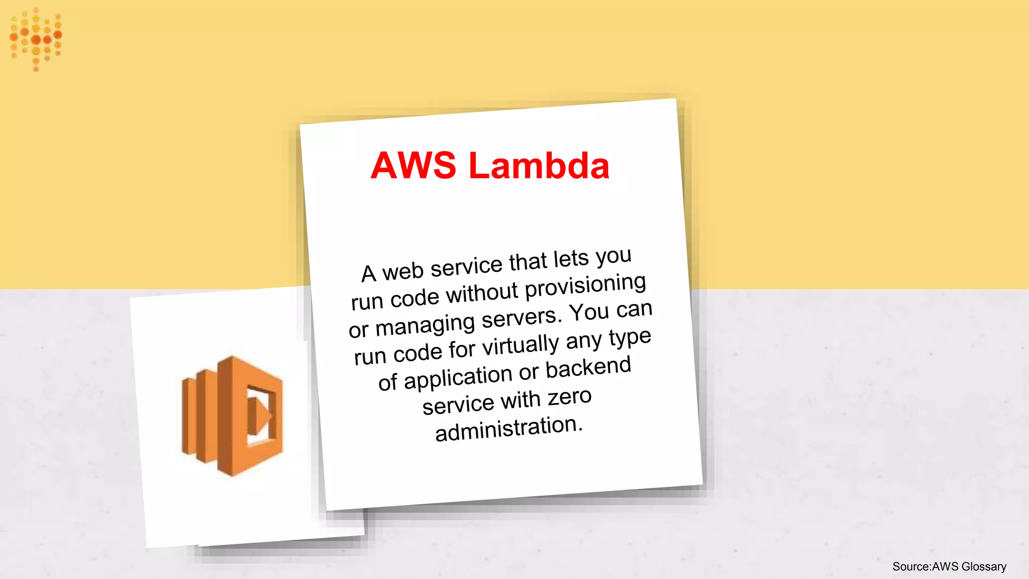 Aws glossary flash cards | PPT