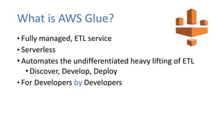 AWS Glue - let's get stuck in! | PDF | Cloud Computing | Internet