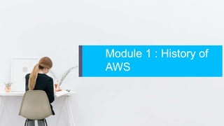 Amazon Web Services Cloud History | PPTX
