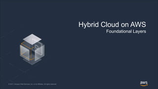 Hybrid Cloud on AWS: Foundational Layers and AWS Services | PPTX