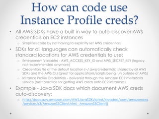 AWS IAM and security | PPTX