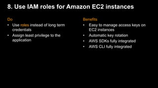 Aws iam best practices to live by | PPT