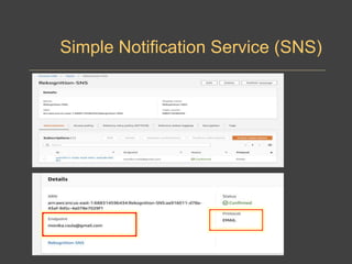Aws image recognition | PPTX